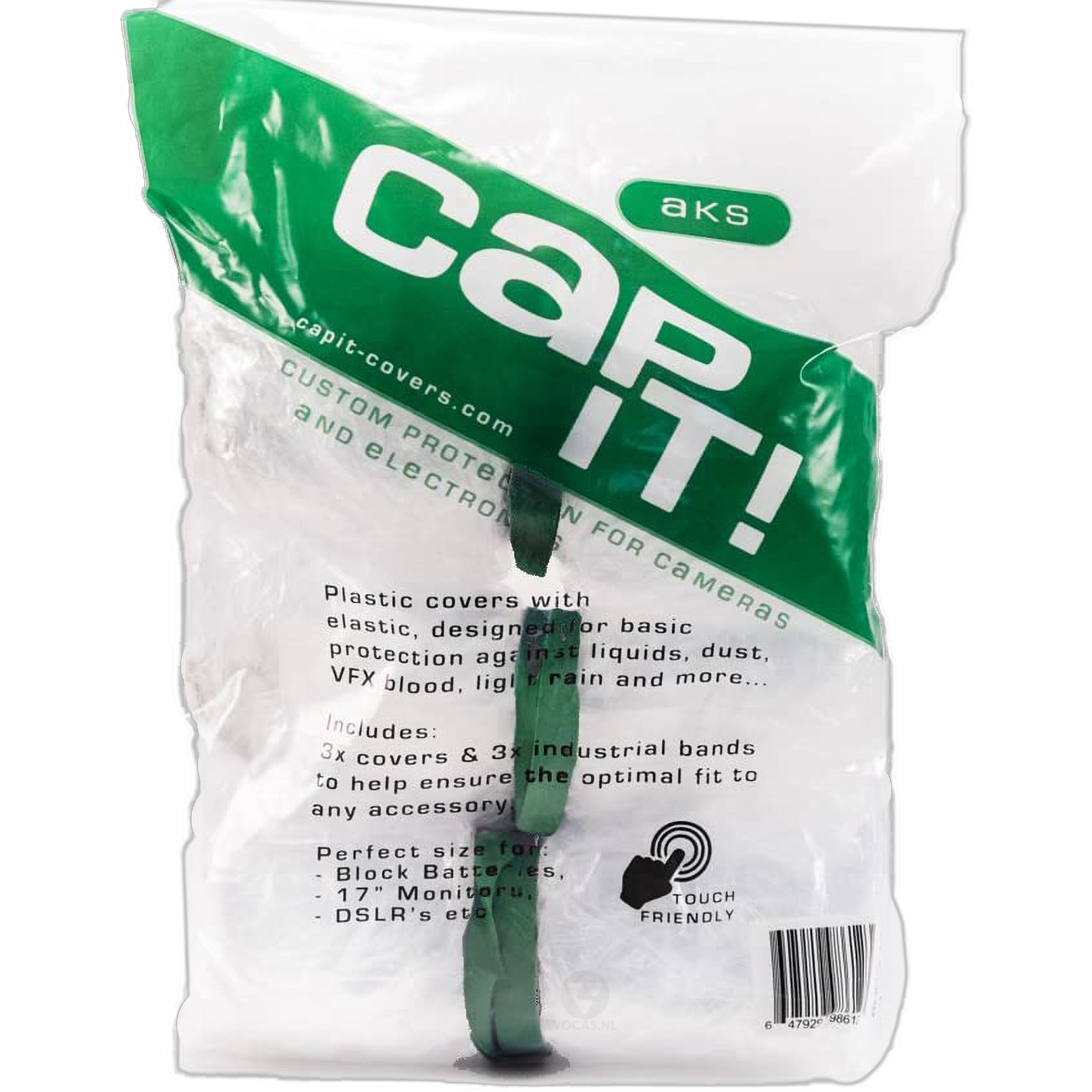 CAP IT! Covers (AKS) 3-Pack aangepaste bescherming voor monitoren ...
