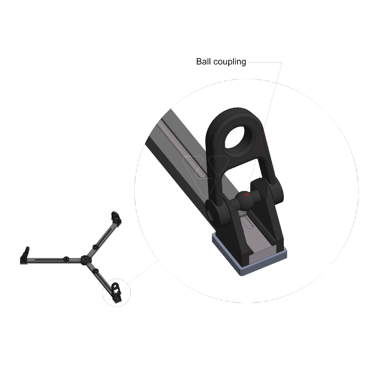 Cartoni Ground Spreader Standard
