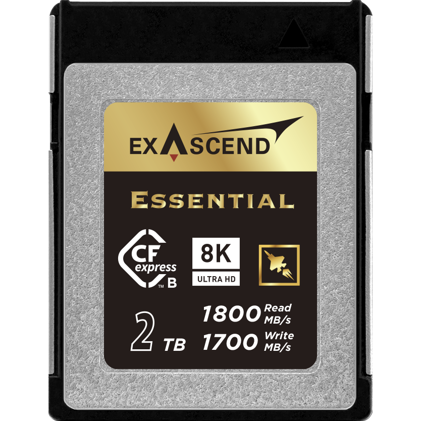 Exascend 2 TB Essential CFexpress Type B Card - Vocas Sales & Services ...