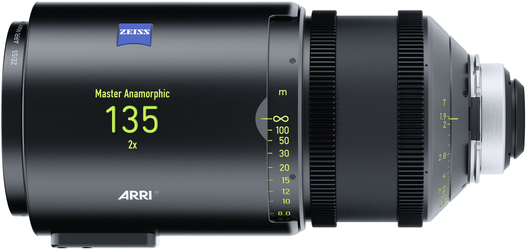 ARRI Master Anamorphic lens 135mm/T1.9 Feet Scale