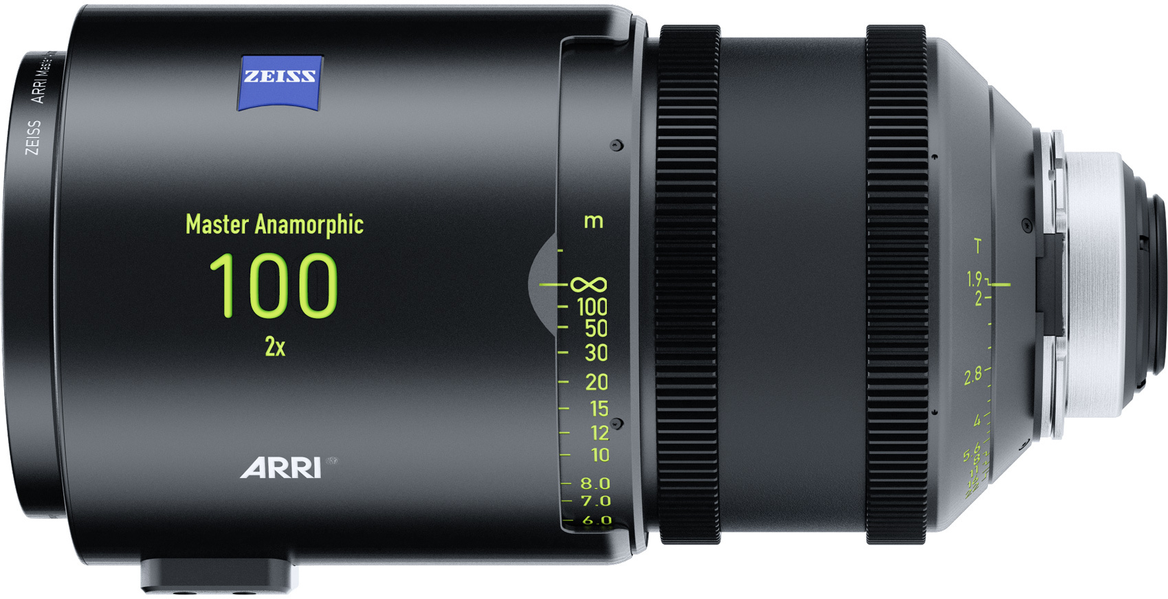 ARRI Master Anamorphic lens 100mm / T1.9 Meter Scale
