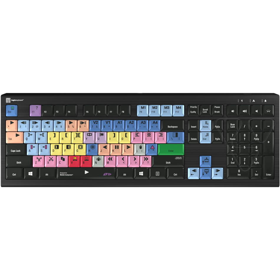 LogicKeyboard Avid Media Composer 'Classic' layout ASTRA2 Backlit ...