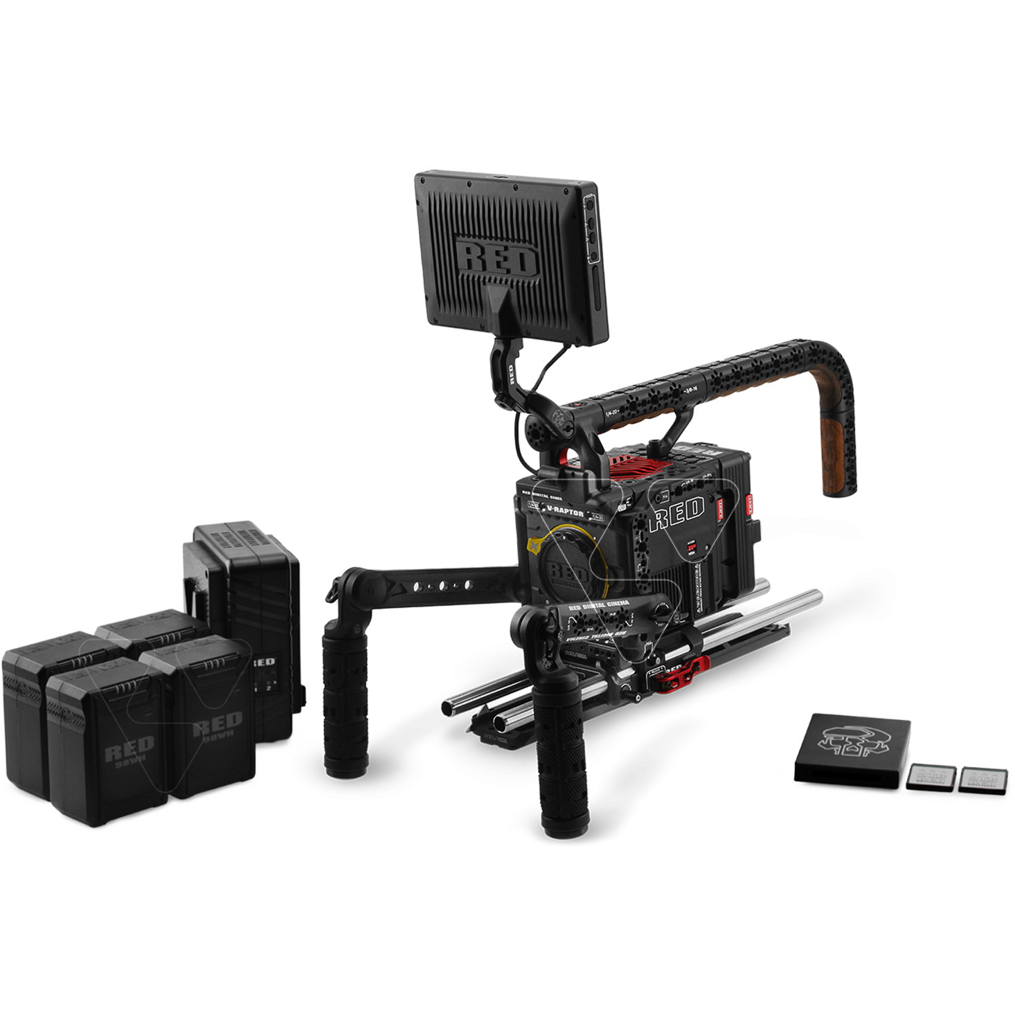 RED V-Raptor [X] Z Mount Production Pack (V-Lock) - Vocas Sales & Services is officieel RED dealer!
