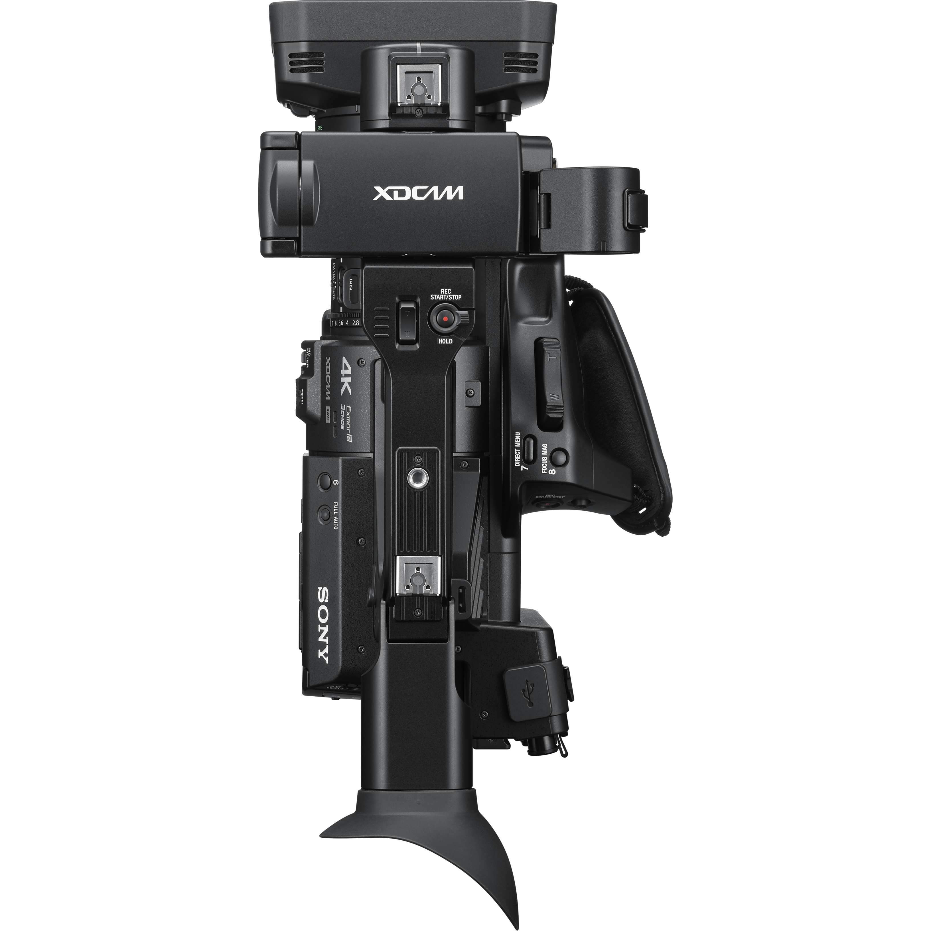 Sony PXW-Z280 1/2" 3CMOS 4K 50P handheld camcorder, 17x zoom