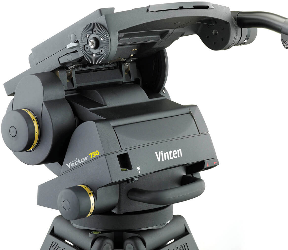 Vinten Head Vector 750 Flat base - Vocas Sales & Services is officieel ...
