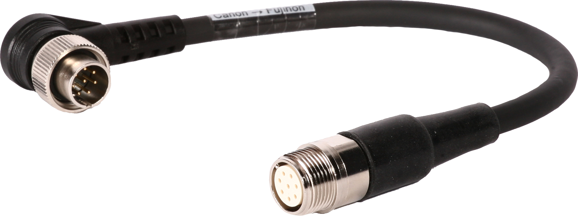 Vocas Extension cable with 8 pin right angle male connector for Fujinon ...